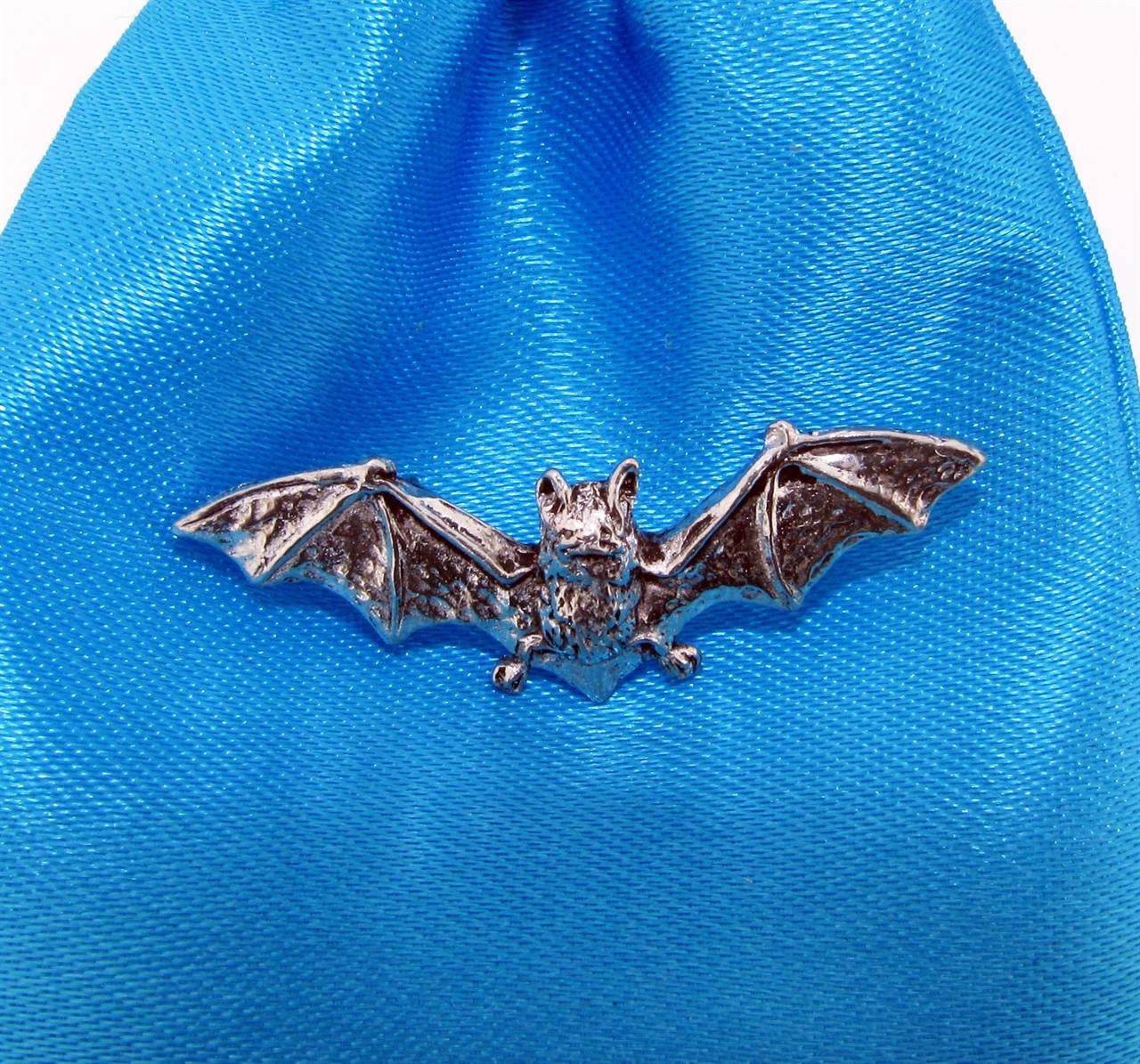 Bat Pin Badge - high quality pewter gifts from Pageant Pewter