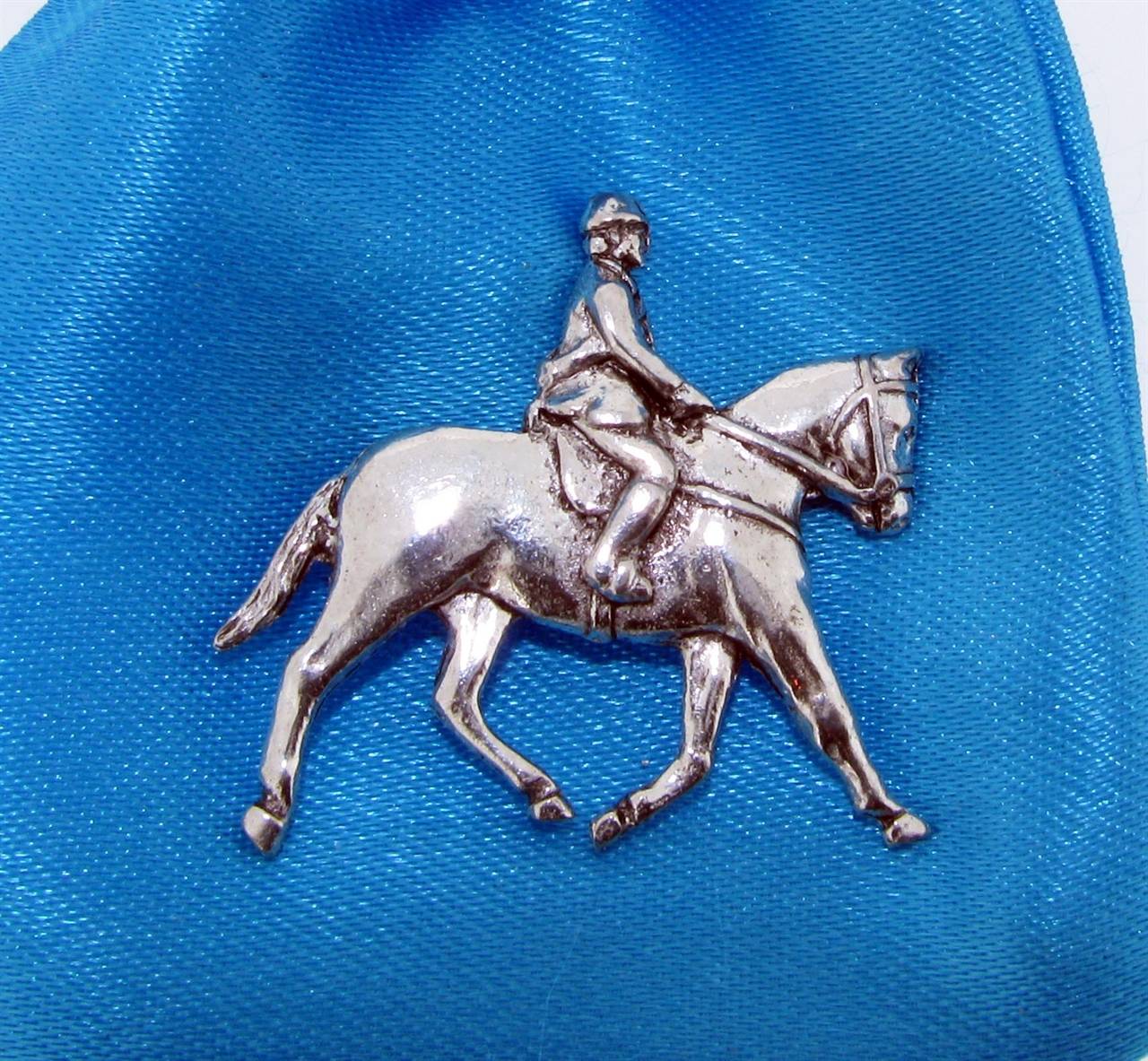 Showpony Pin Badge - high quality pewter gifts from Pageant Pewter