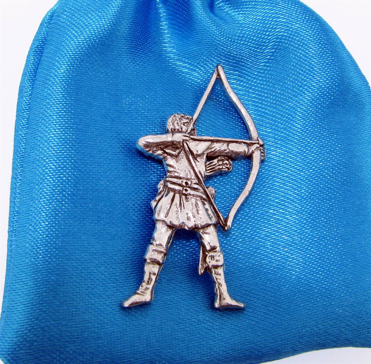 Archer (Robin Hood) Pin Badge - high quality pewter gifts from Pageant ...