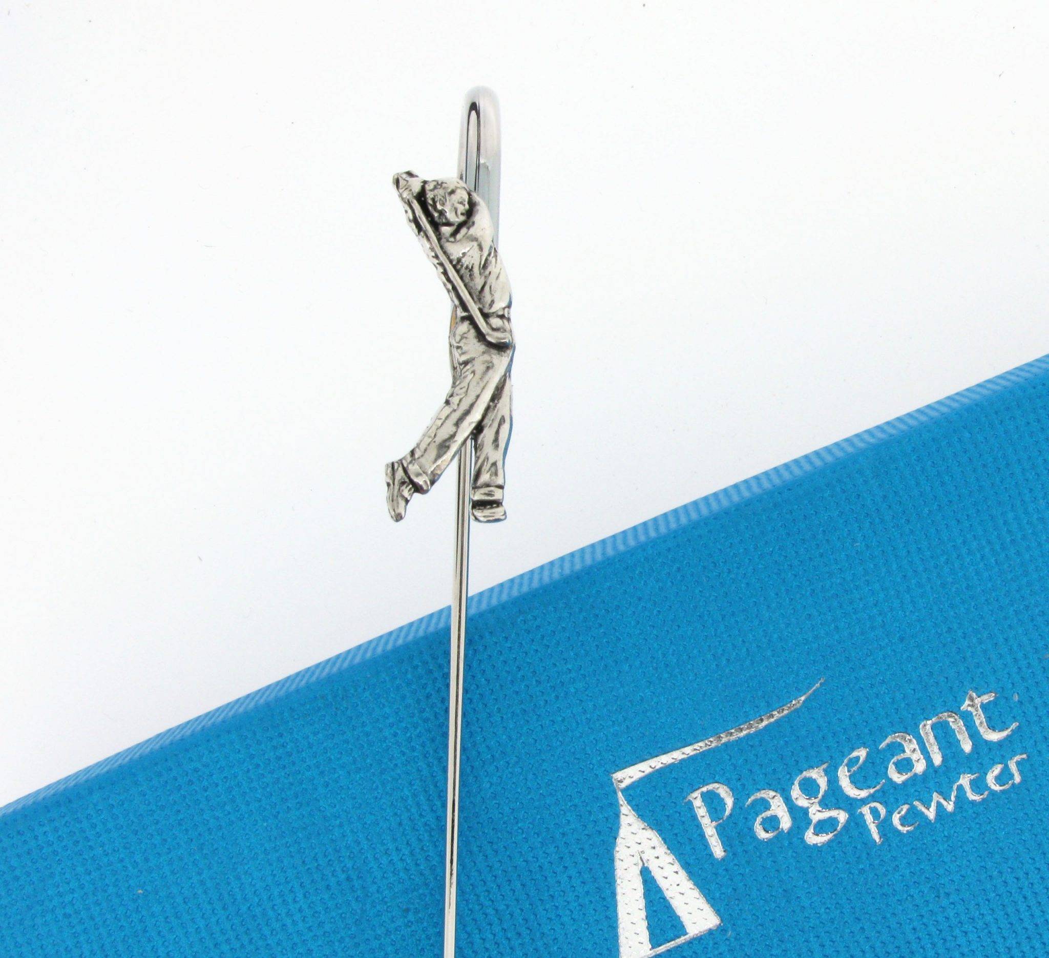Golfer Bookmark – Pageant Pewter