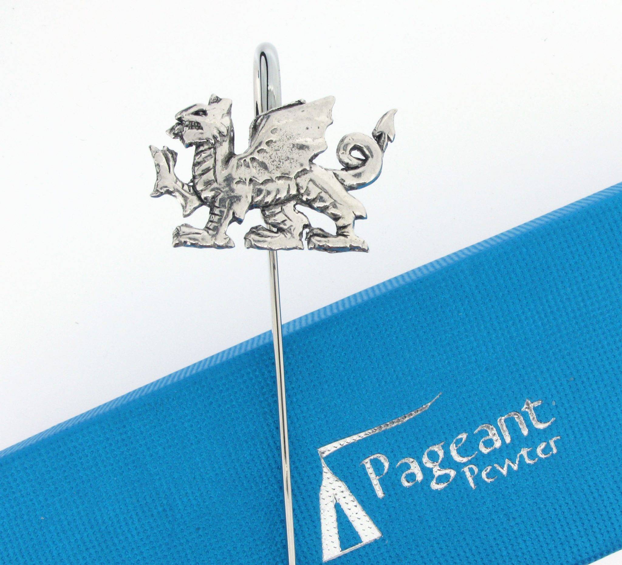 Welsh Dragon Bookmark – Pageant Pewter