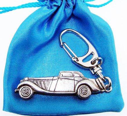 Car Keyring – Pageant Pewter
