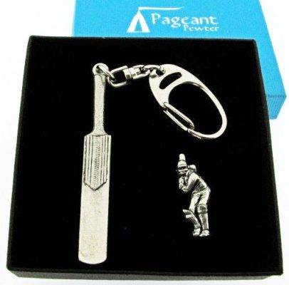 Cricket Keyring Gift Set – Pageant Pewter