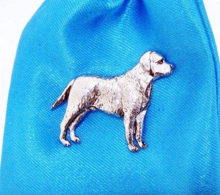 Labrador Pin Badge – Pageant Pewter