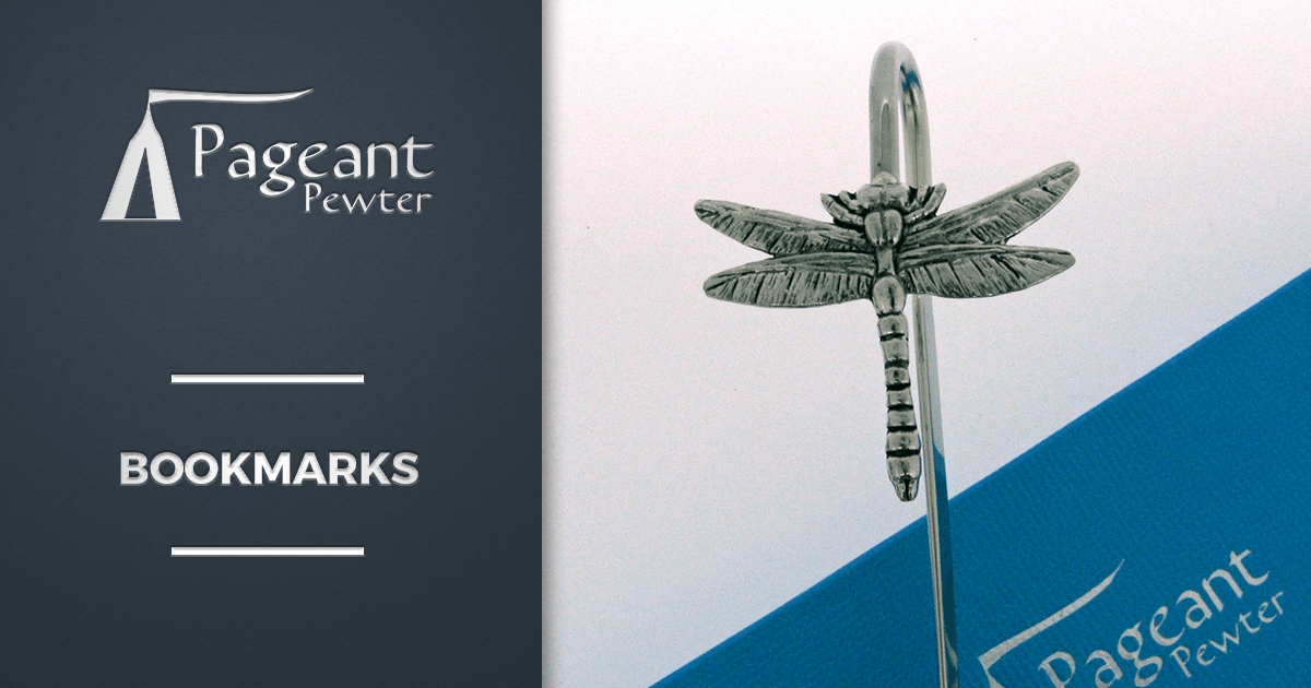 Bookmarks - high quality pewter gifts from Pageant Pewter