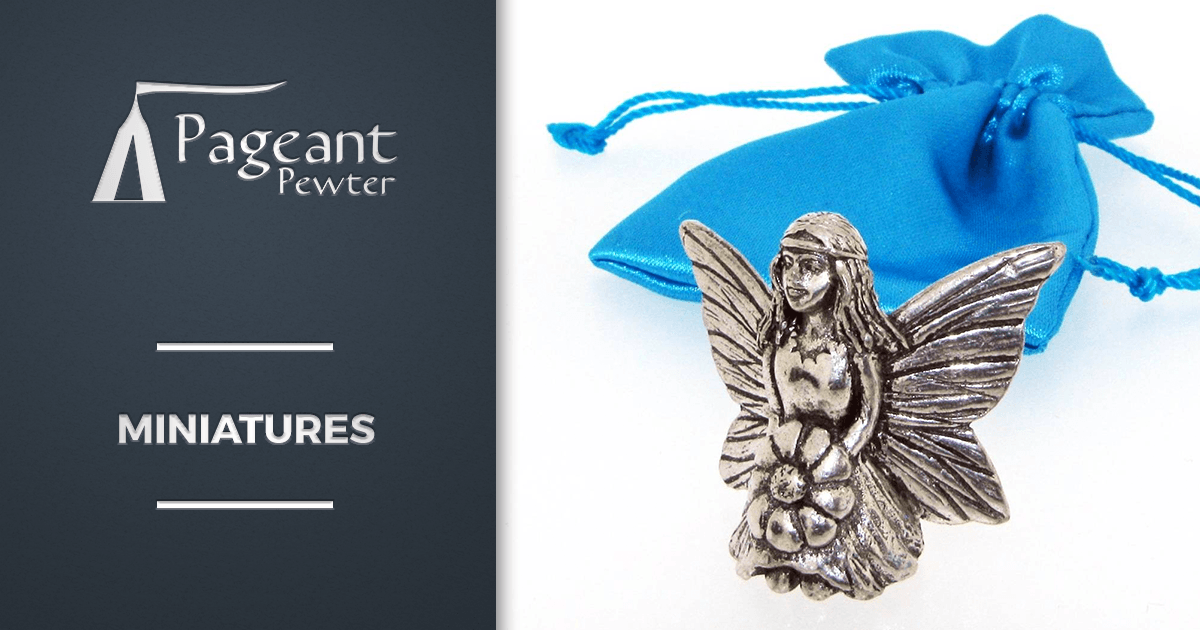 Miniatures - high quality pewter gifts from Pageant Pewter