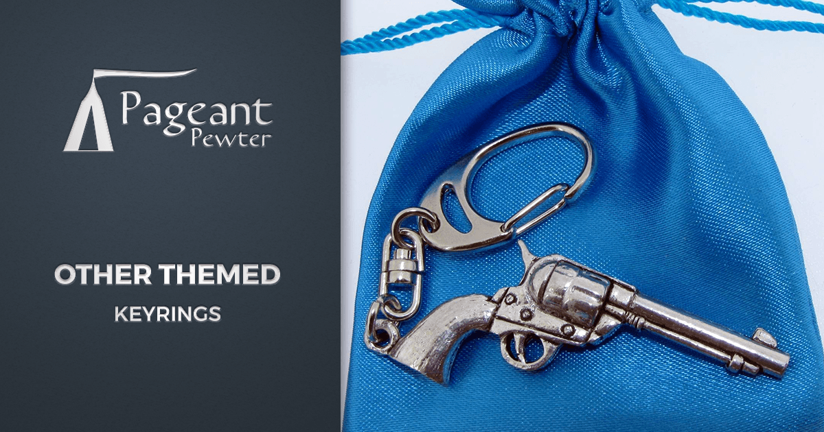 Pewter other themed keyrings - from Pageant Pewter