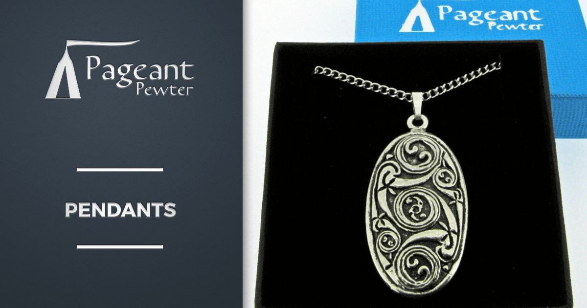Pendants - high quality pewter gifts from Pageant Pewter