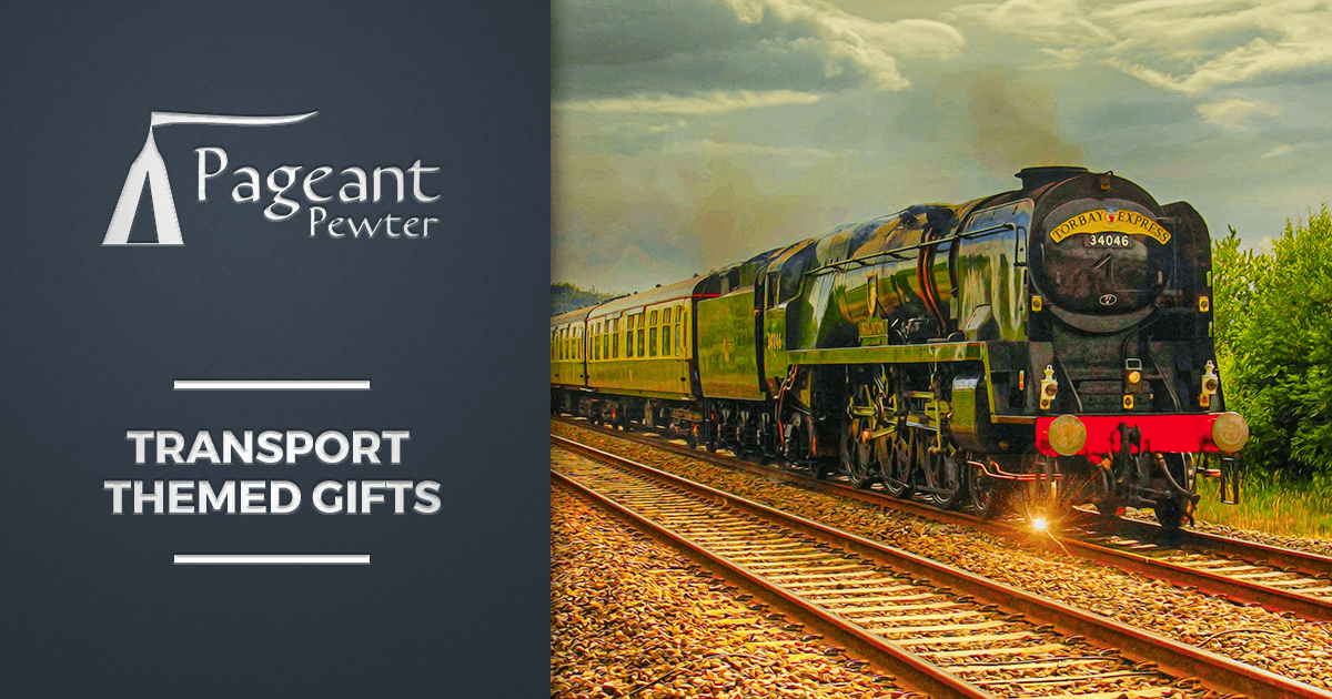 Pewter transport themed gifts - from Pageant Pewter