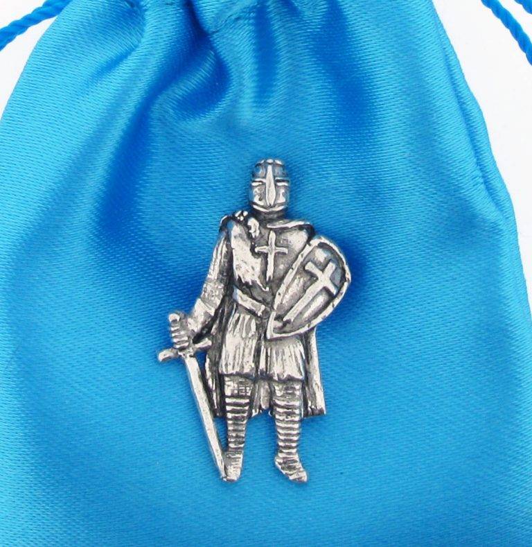 Knight Templar Pin Badge – Pageant Pewter