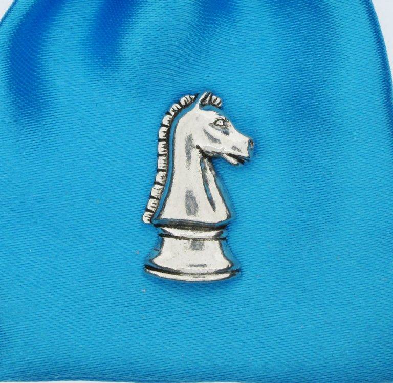 Chess Piece Pewter Pin Badge – Pageant Pewter