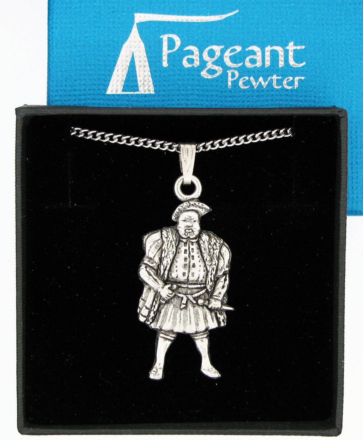 King Henry the Eighth Pewter Pendant – Pageant Pewter