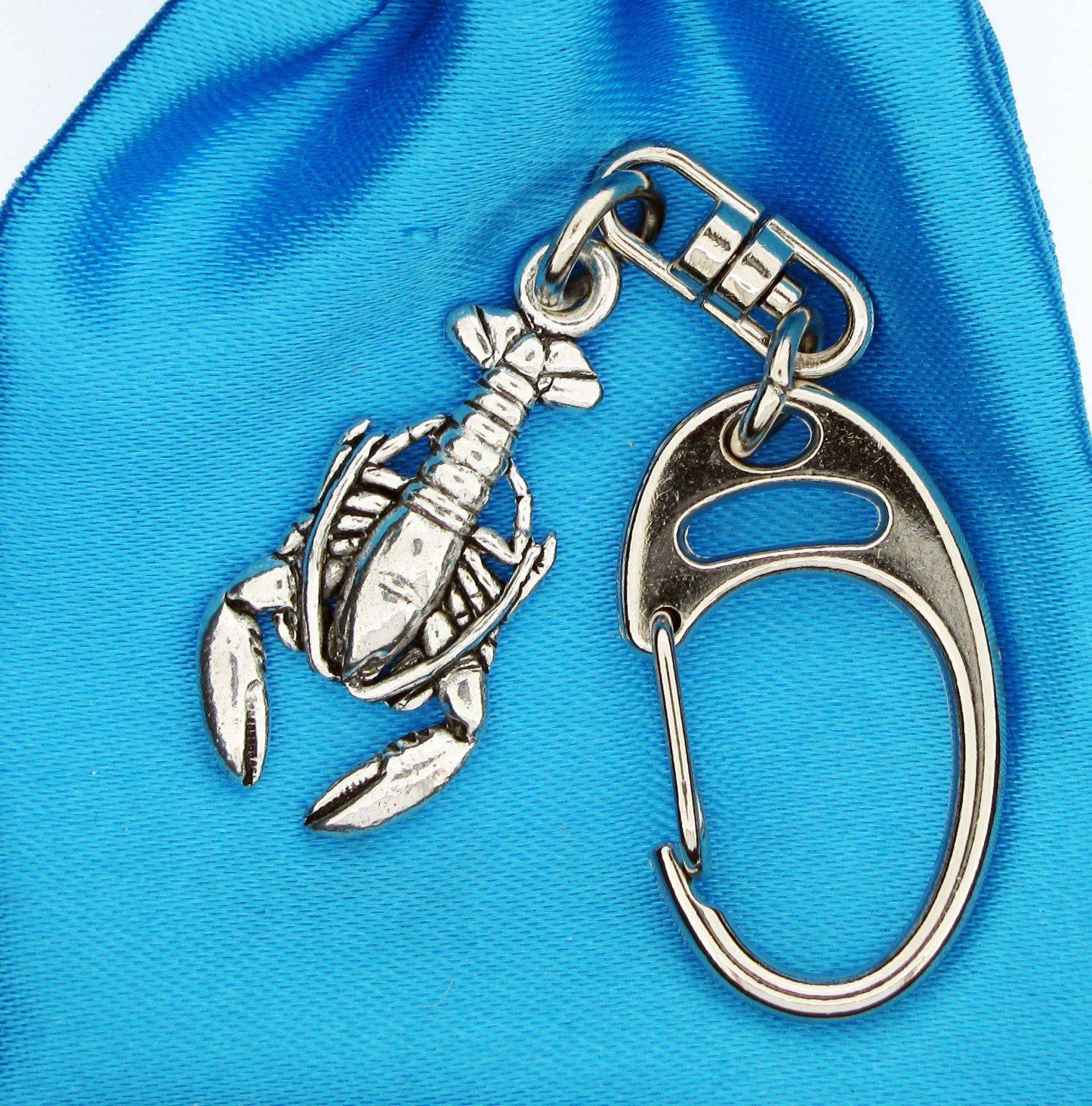 Lobster Pewter Keyring – Pageant Pewter