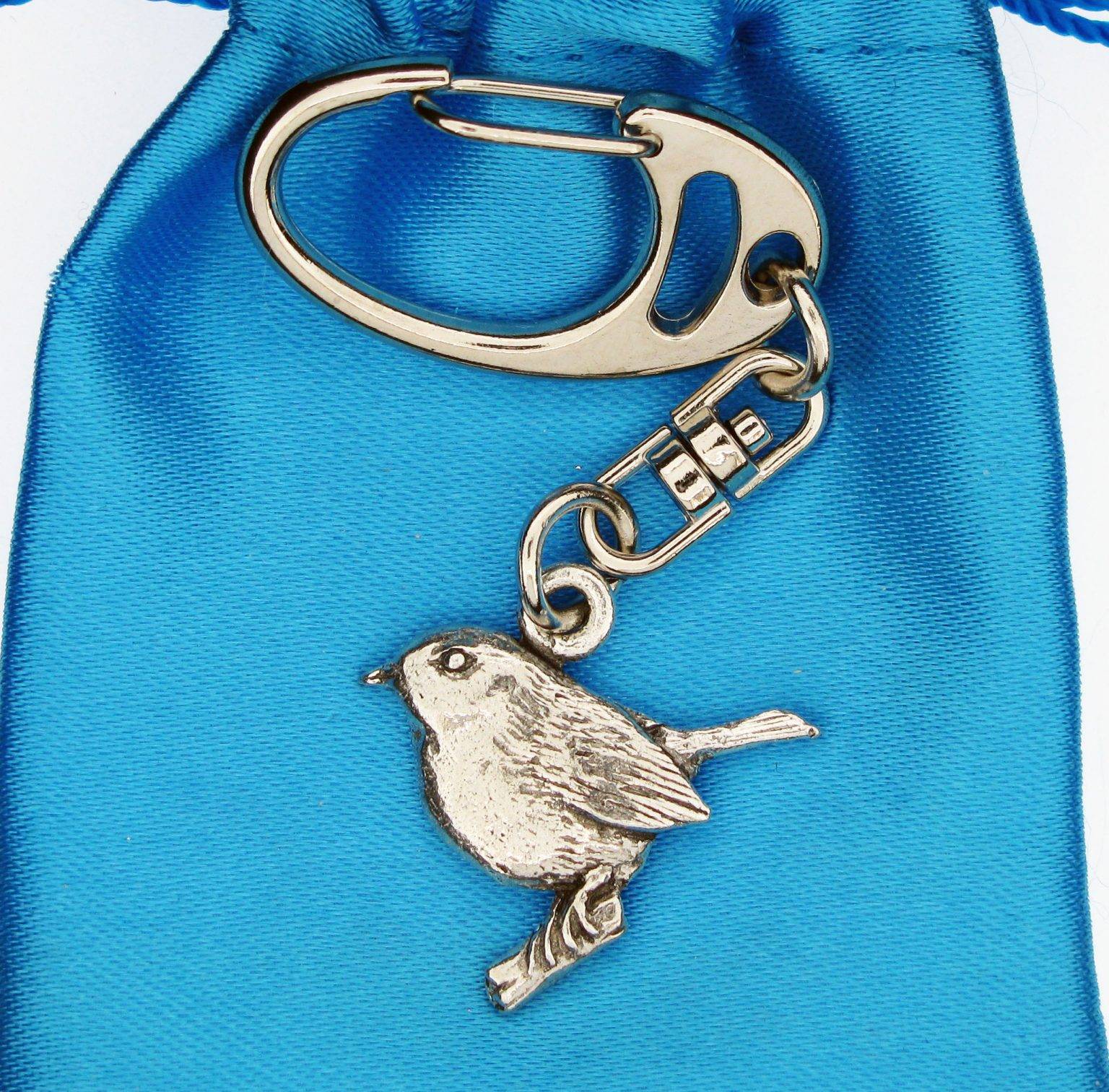 Robin Pewter Keyring – Pageant Pewter