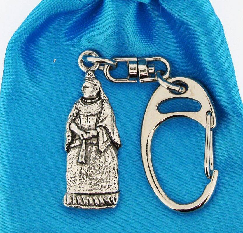 Queen Victoria Pewter Keyring – Pageant Pewter