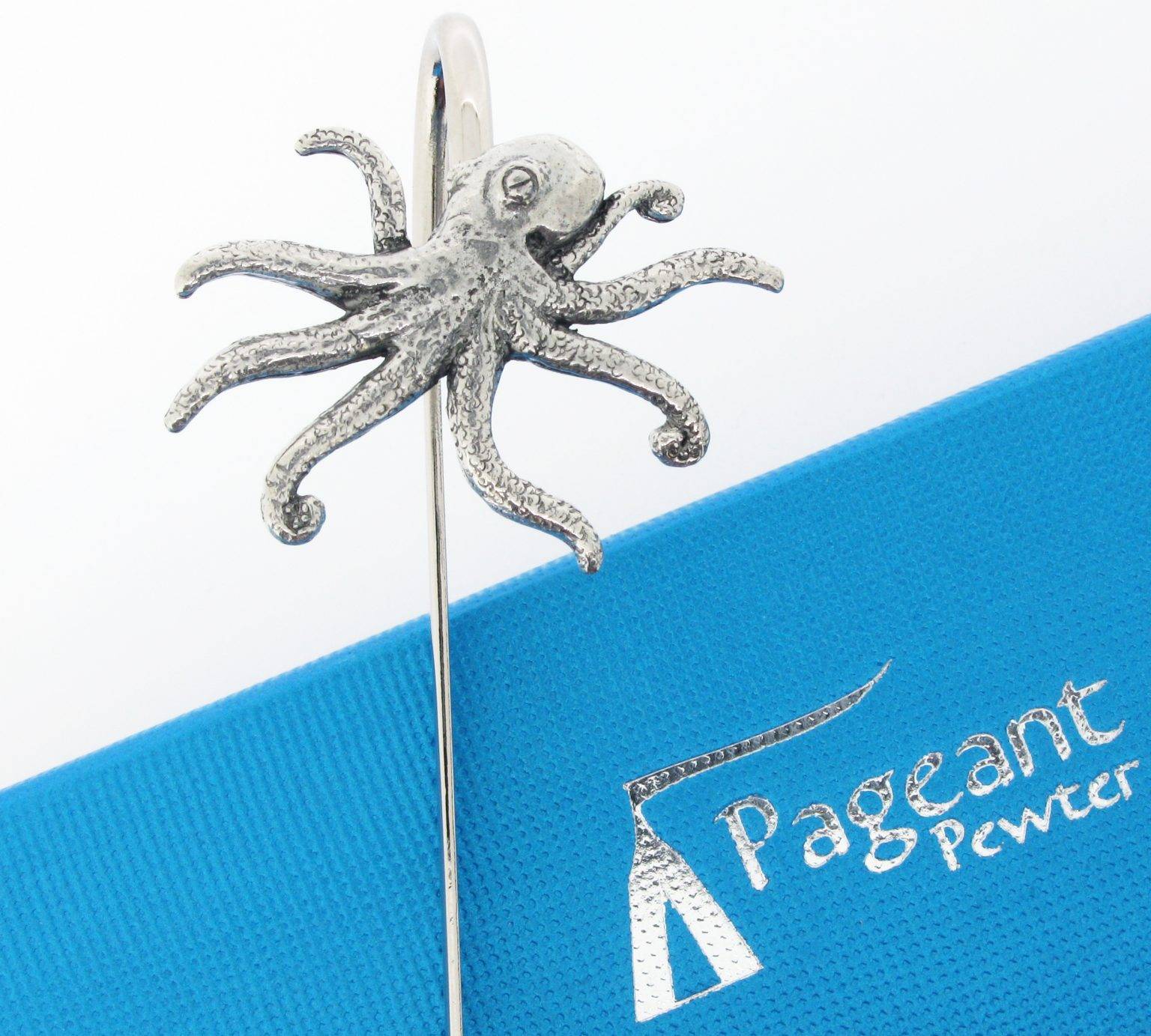 Octopus Pewter Bookmark – Pageant Pewter