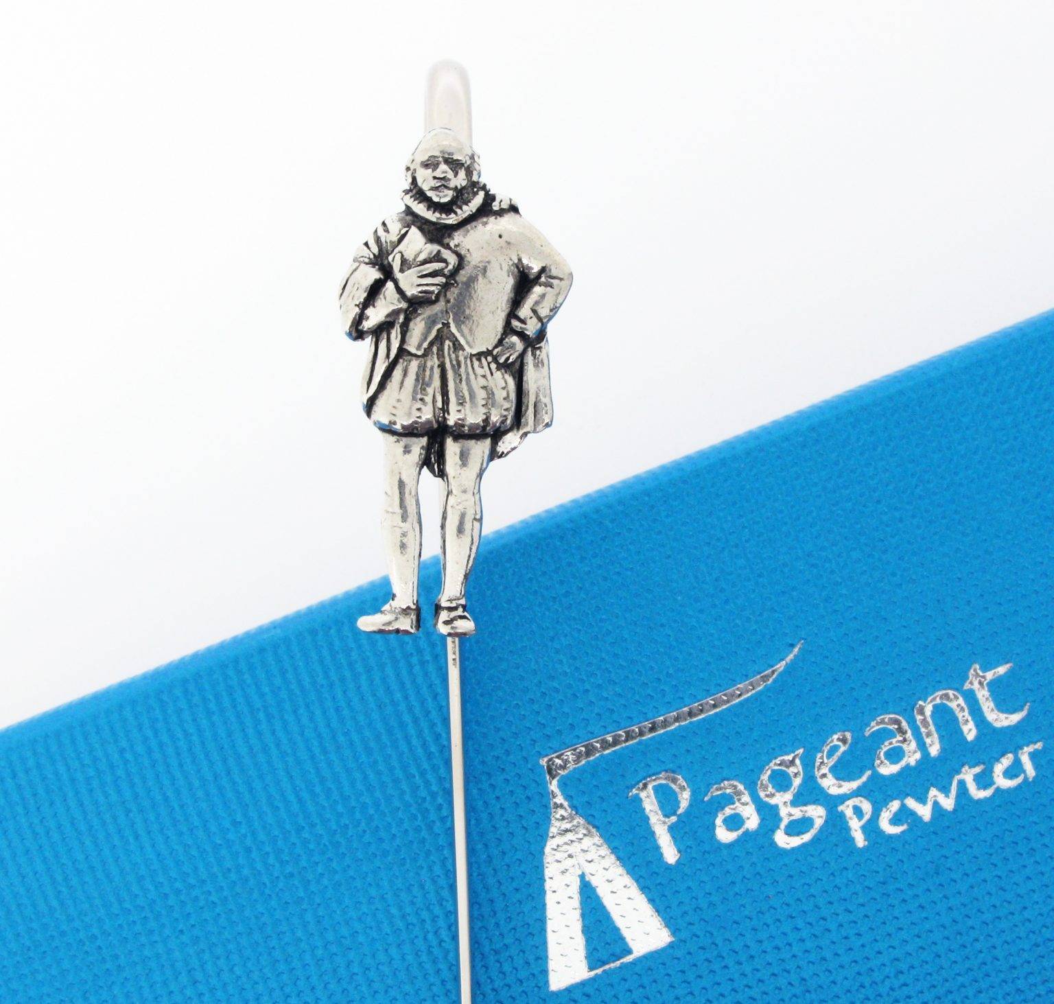 William Shakespeare Pewter Bookmark – Pageant Pewter