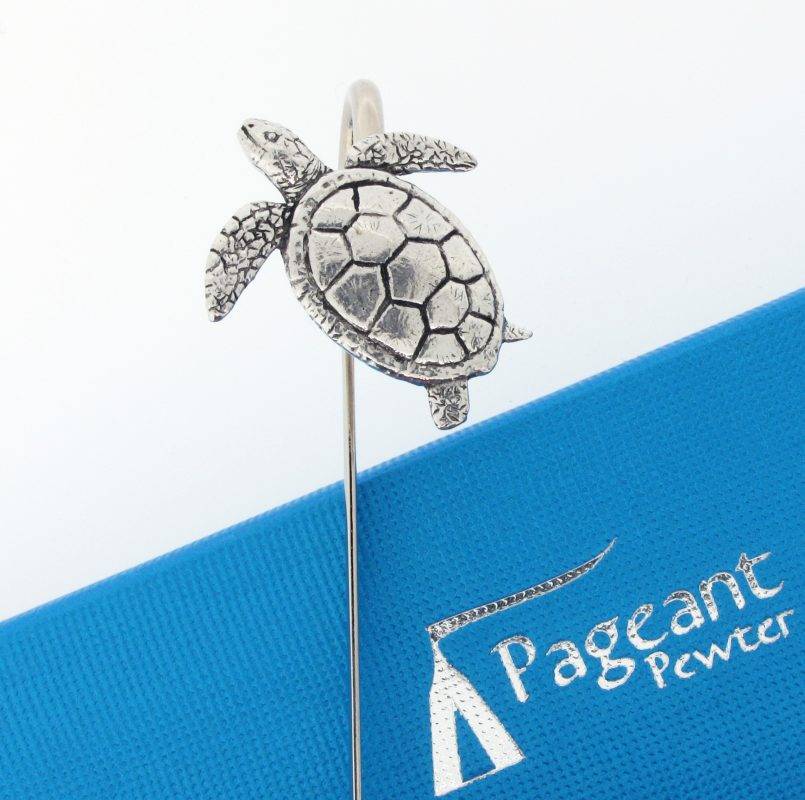 Sea Turtle Pewter Bookmark – Pageant Pewter